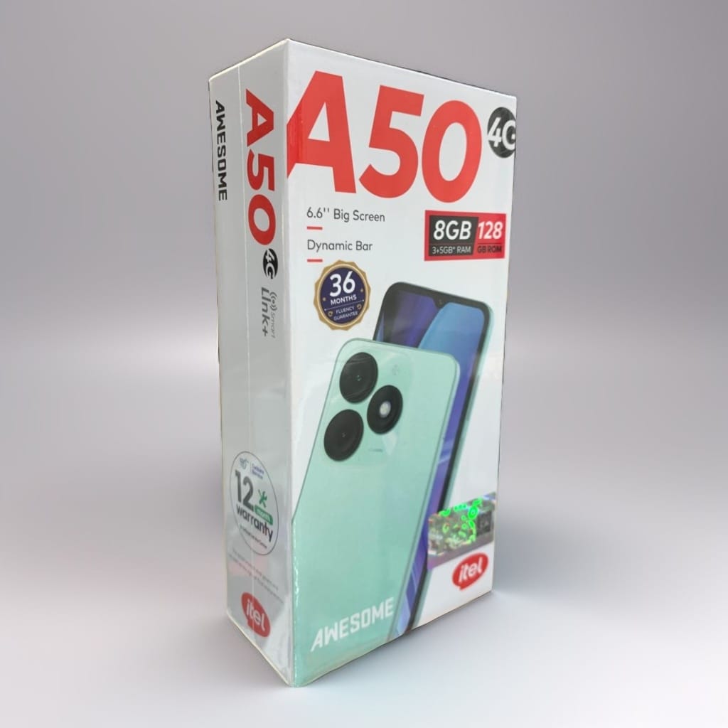 ITEL A50 8GB RAM 128GB – iboga.ma