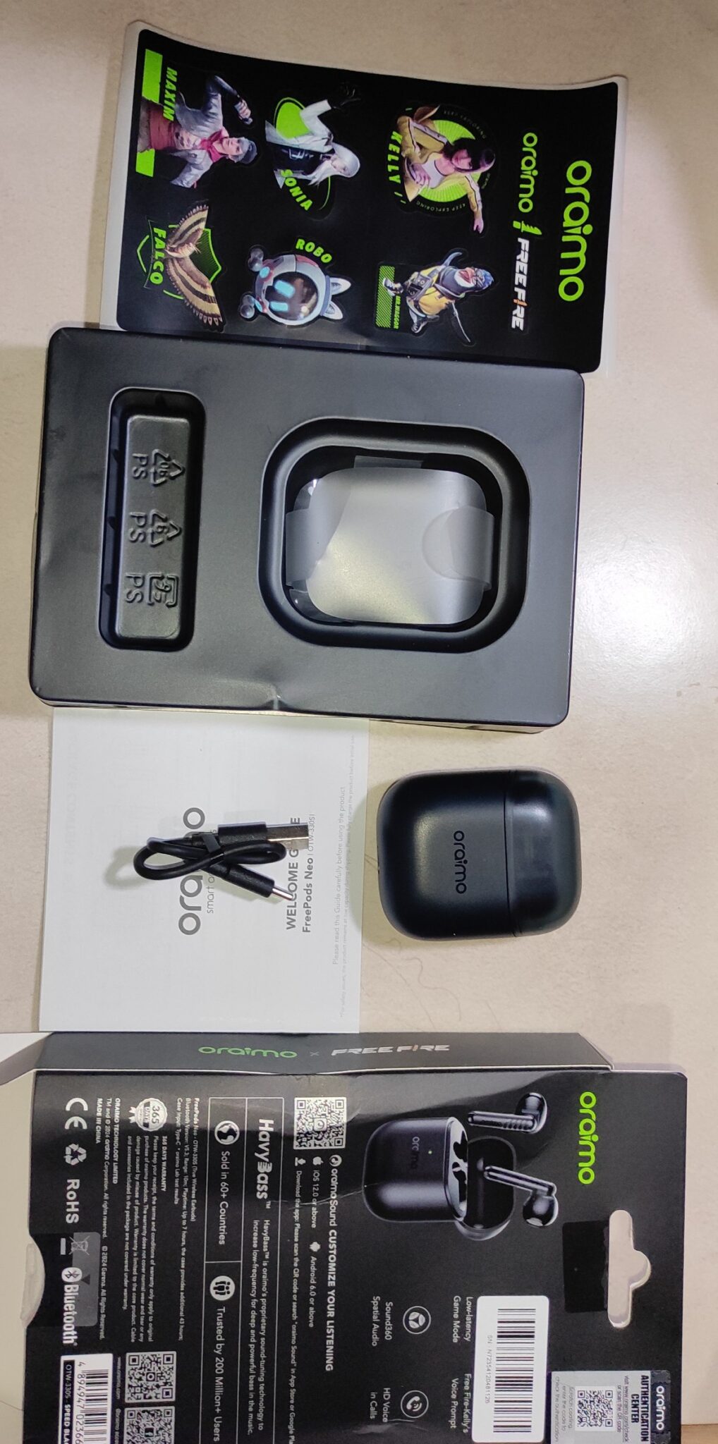 oraimo FreePods Neo 50 Hour – iboga.ma